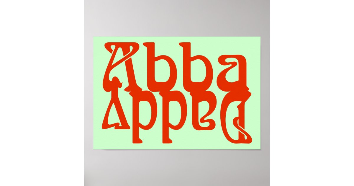 Abba Daddy (Father God) Poster | Zazzle