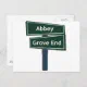 Abbey Road and Grove End Road Street Sign Postcard | Zazzle