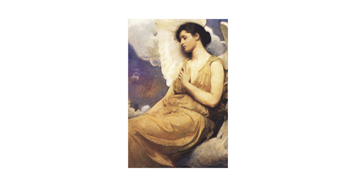Abbott Handerson Thayer Winged Figure Canvas | Zazzle