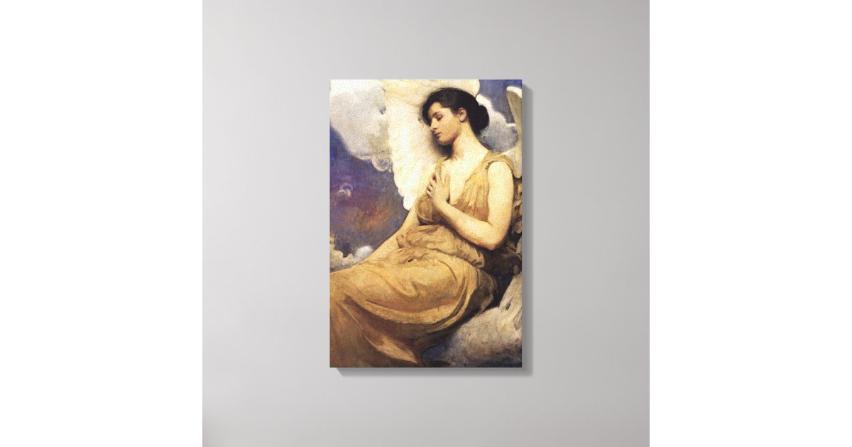 Abbott Handerson Thayer Winged Figure Canvas | Zazzle