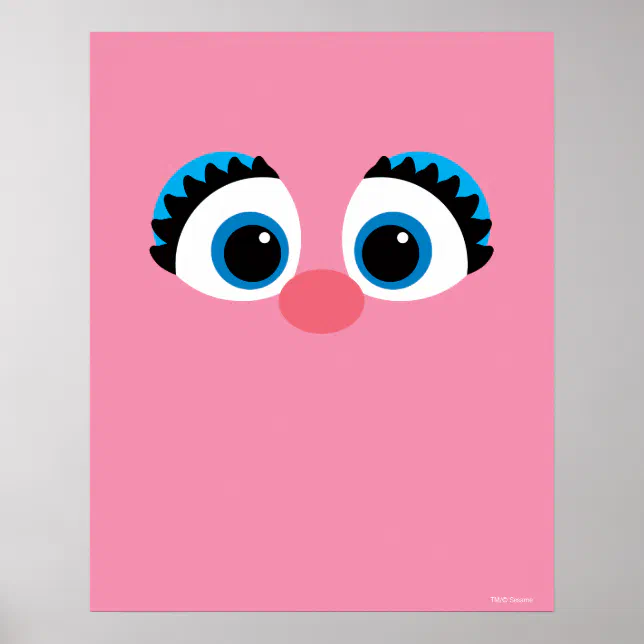 Abby Cadabby Big Face Poster | Zazzle