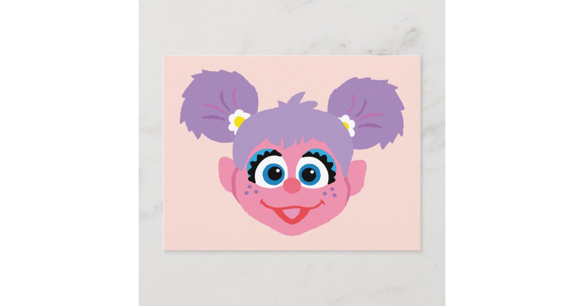 Abby Cadabby | Flower Face Postcard | Zazzle