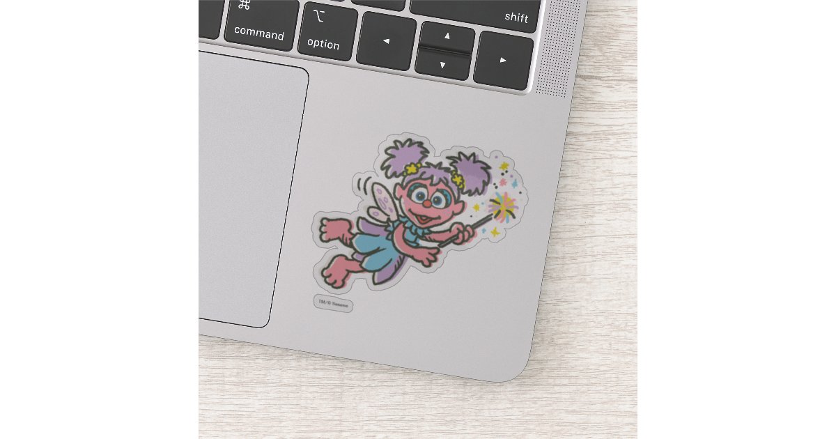 Abby Cadabby Flying Sticker | Zazzle