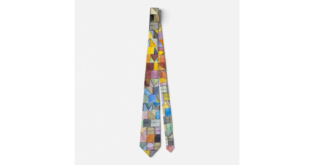 ABC (Alphabet), Paul Klee Neck Tie | Zazzle