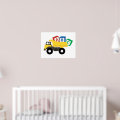 ABC Dump Truck Construction Trucks Poster | Zazzle