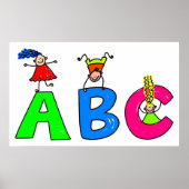 Abc Poster | Zazzle