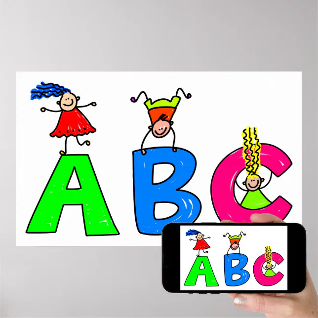 Abc Poster | Zazzle