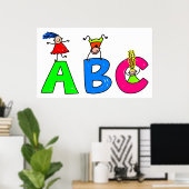 Abc Poster | Zazzle