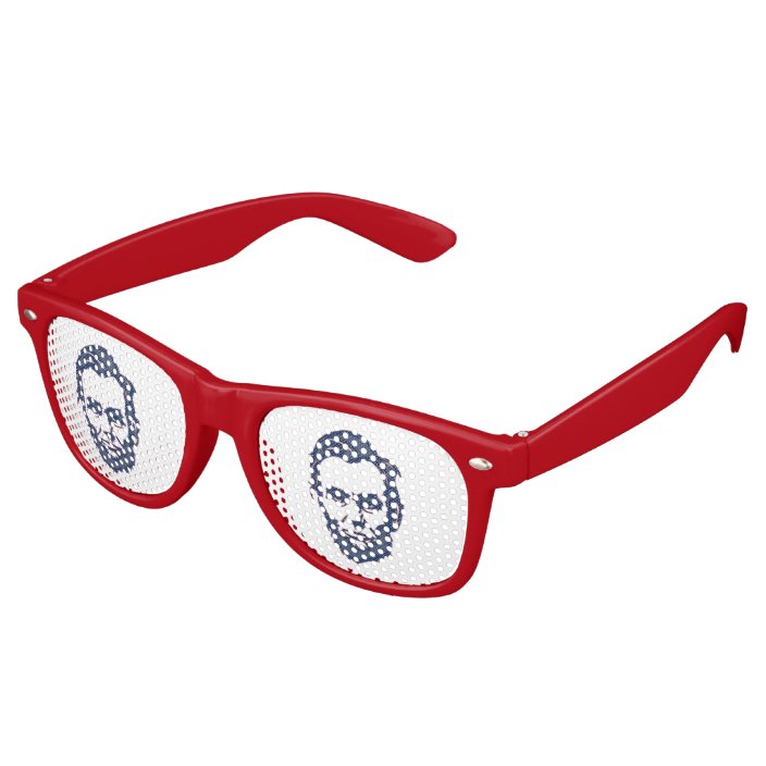 Abe Lincoln American President Vintage Portrait US Retro Sunglasses ...