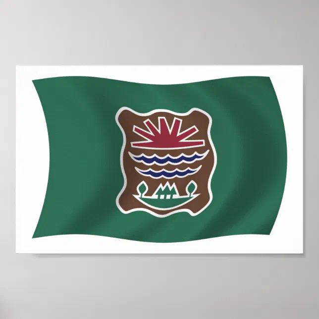 Abenaki Tribe Flag Poster Print | Zazzle