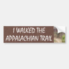 Maine to Georgia 2179 Miles - Appalachian Trail Bumper Sticker | Zazzle.com