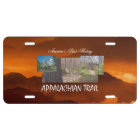 Appalachian Trail (rd)3 License Plate | Zazzle.com