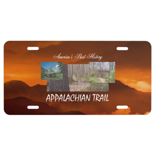 ABH Appalachian Trail License Plate | Zazzle.com
