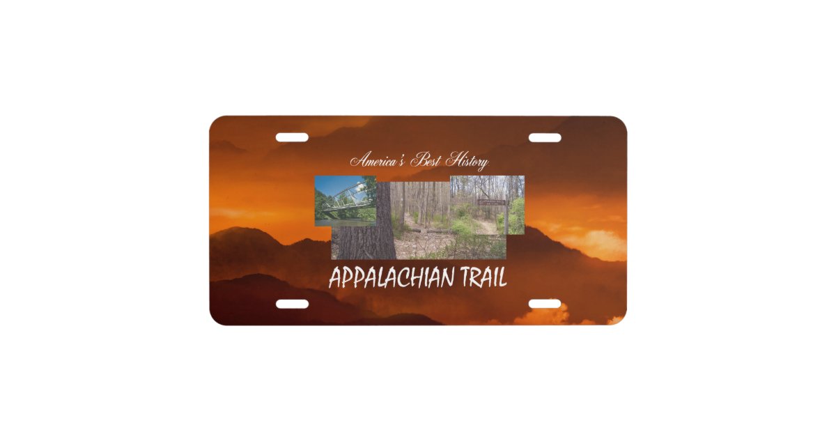 ABH Appalachian Trail License Plate | Zazzle