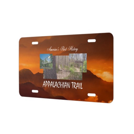 ABH Appalachian Trail License Plate | Zazzle