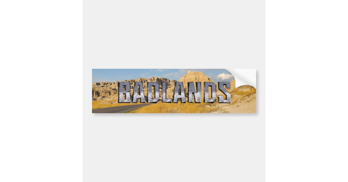 ABH Badlands Bumper Sticker | Zazzle