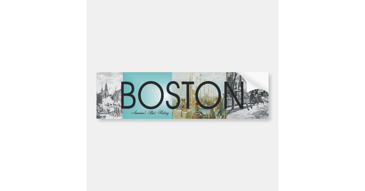 ABH Boston Bumper Sticker | Zazzle
