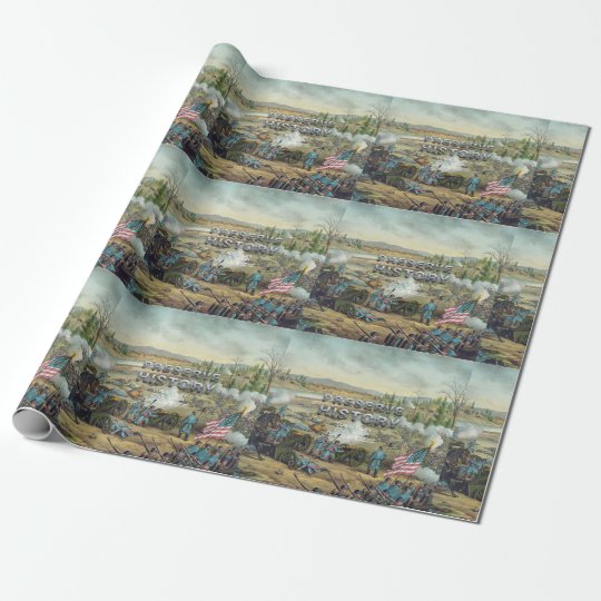 ABH Civil War Battlefield Preservation Wrapping Paper | Zazzle.com