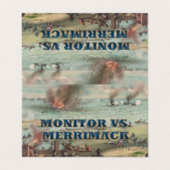 ABH Monitor vs Merrimack Business Card | Zazzle