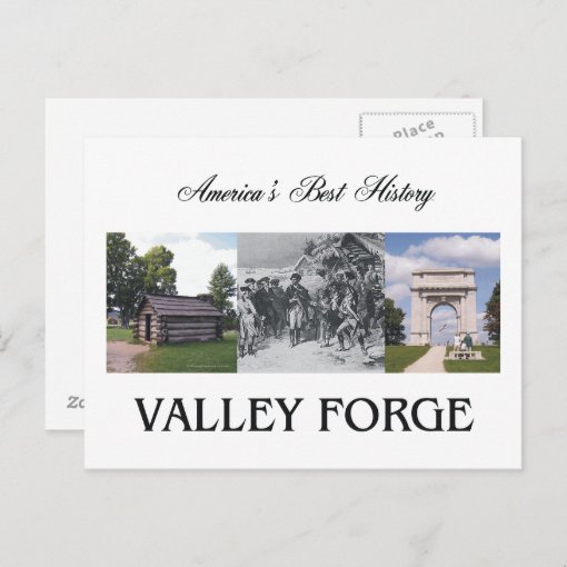 ABH Valley Forge Postcard | Zazzle
