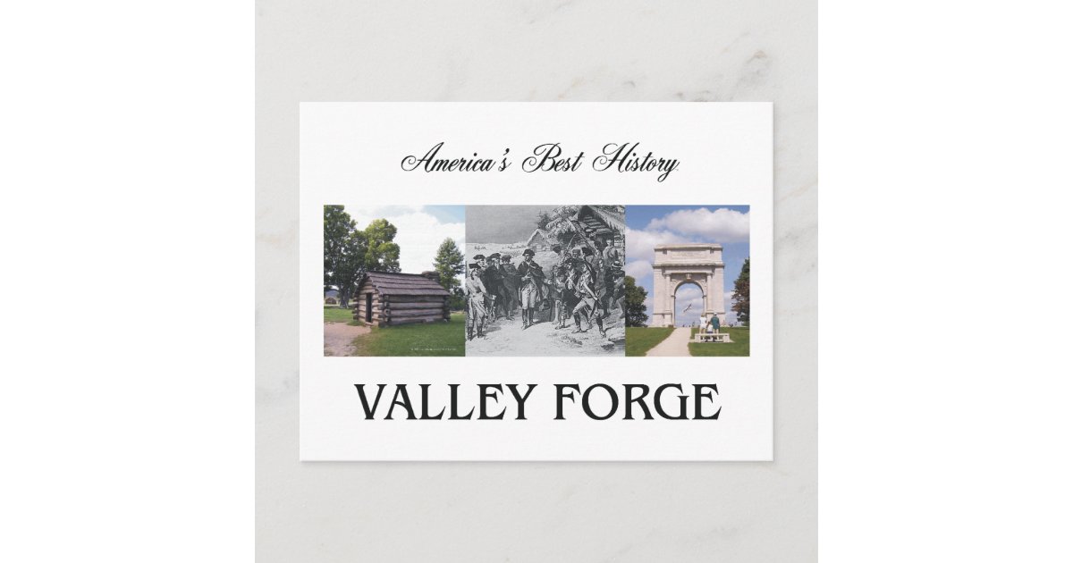 ABH Valley Forge Postcard | Zazzle