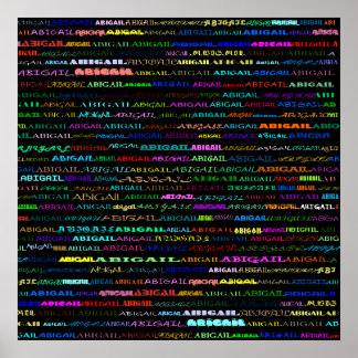 Abigail Posters | Zazzle