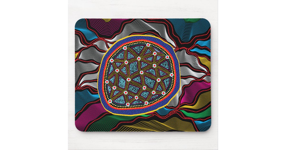 Aboriginal Design-15 Mousepad | Zazzle
