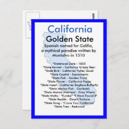 About California Postcard | Zazzle