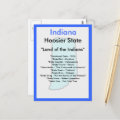 About Indiana Postcard | Zazzle