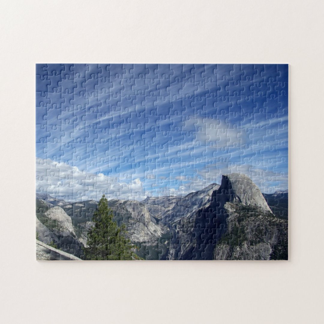 Above Half Dome Jigsaw Puzzle | Zazzle