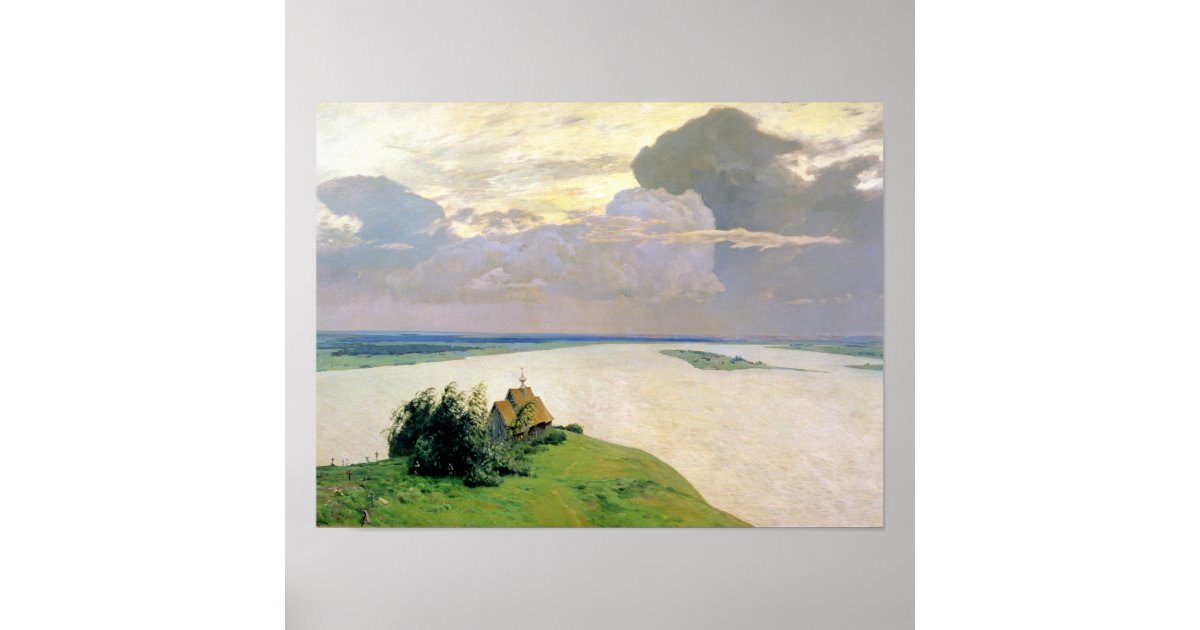 Above the Eternal Peace, 1894 Poster | Zazzle