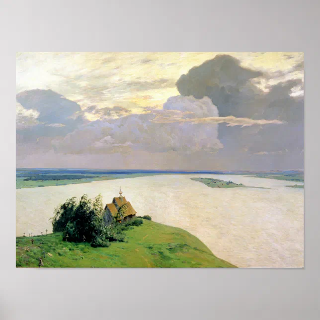 Above the Eternal Peace, 1894 Poster | Zazzle