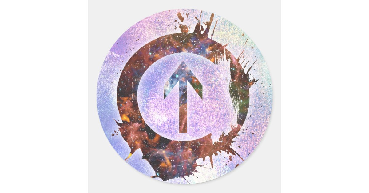 Above The Influence Classic Round Sticker | Zazzle