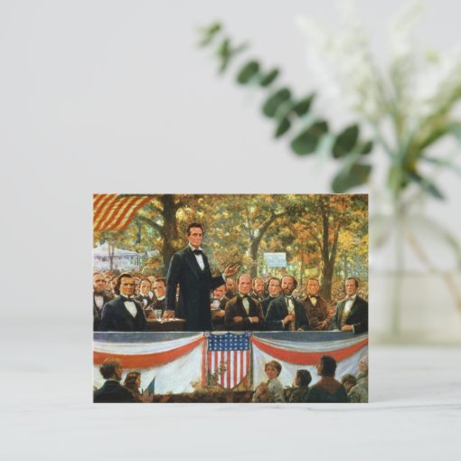 Abraham Lincoln and Stephen A. Douglas Postcard | Zazzle