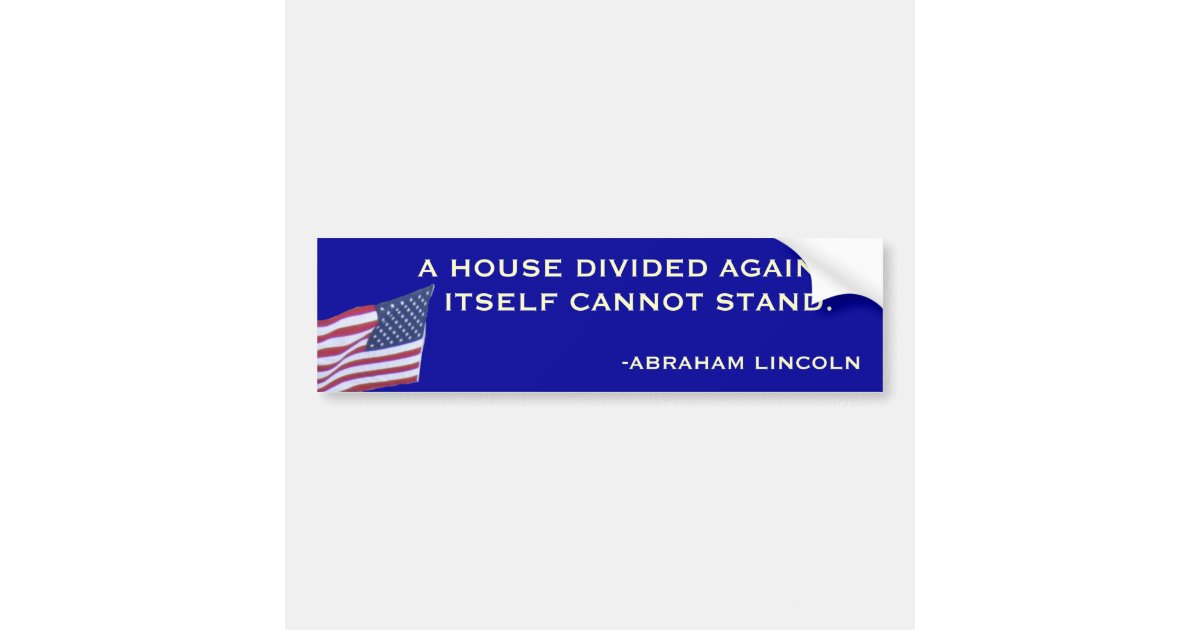 Abraham Lincoln Bumper Sticker | Zazzle
