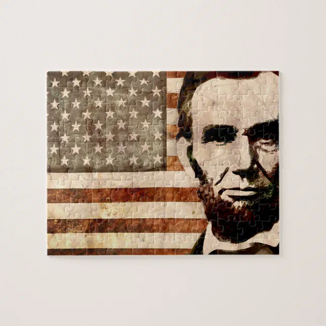 Abraham Lincoln Jigsaw Puzzle | Zazzle