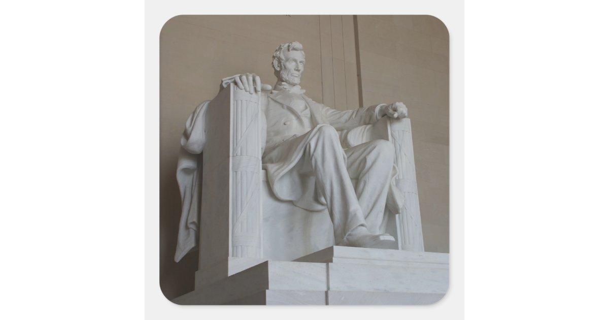 Abraham Lincoln Memorial Washington DC stickers | Zazzle