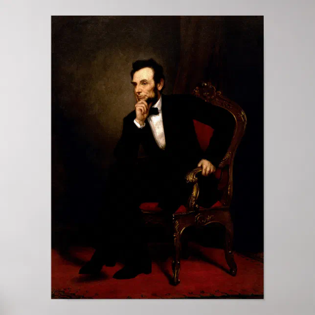 Abraham Lincoln Official Portrait Poster | Zazzle