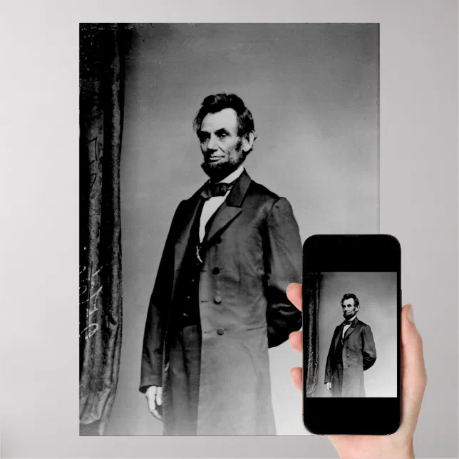 Abraham Lincoln Poster | Zazzle