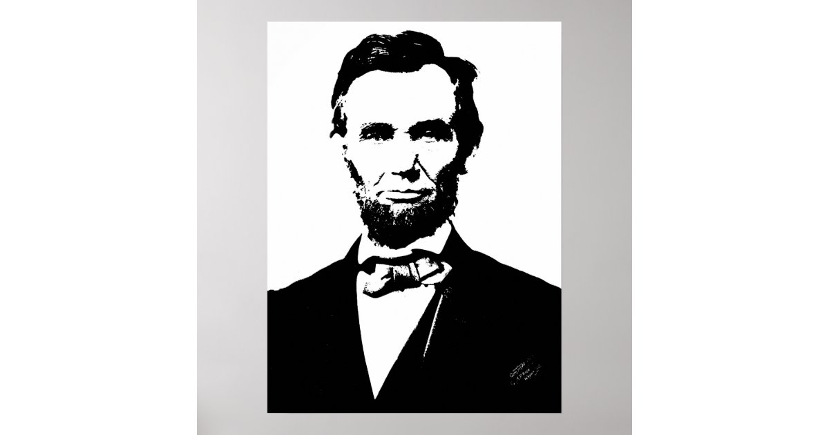 Abraham Lincoln Poster | Zazzle