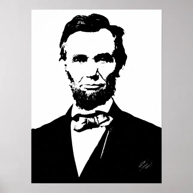 Abraham Lincoln Poster | Zazzle