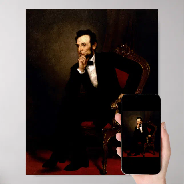 Abraham Lincoln Poster | Zazzle