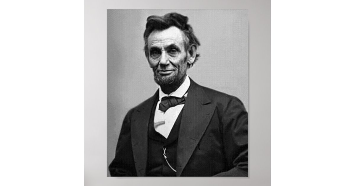 Abraham Lincoln Poster | Zazzle