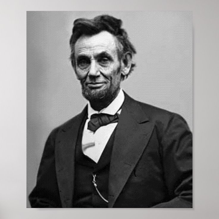 Abraham Lincoln Poster | Zazzle