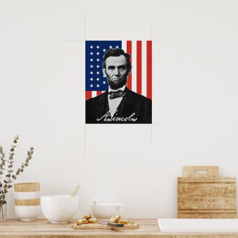 Abraham Lincoln Poster | Zazzle