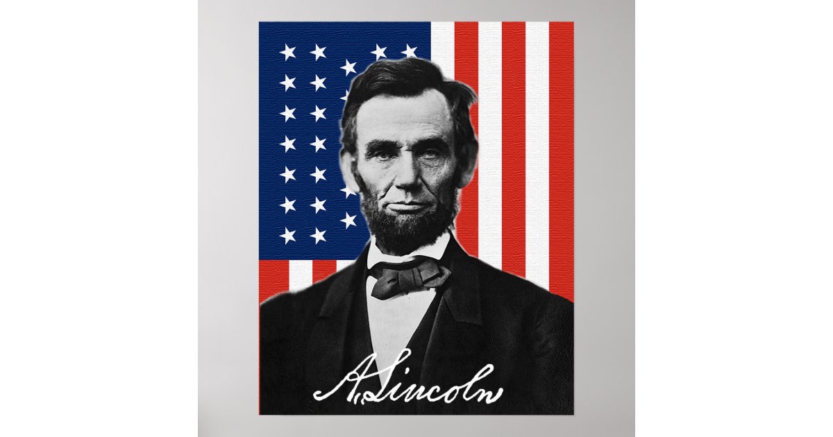 Abraham Lincoln Poster | Zazzle