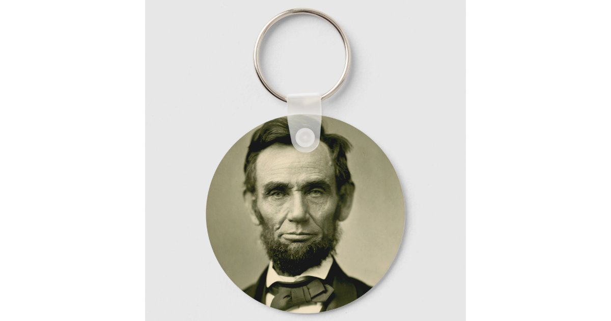 Abraham Lincoln president usa united states americ Keychain | Zazzle