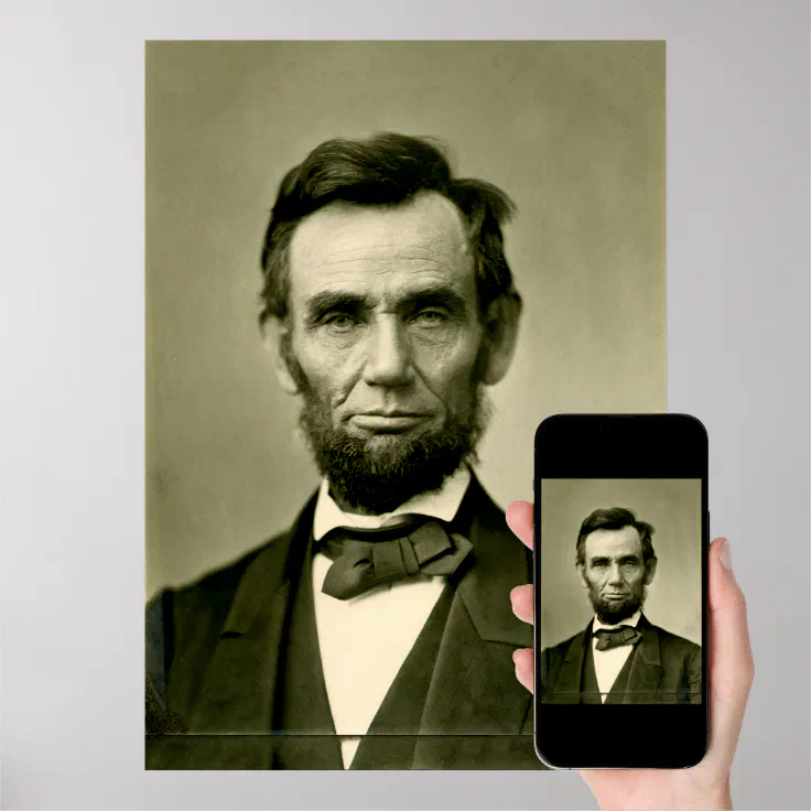 Abraham Lincoln president usa united states americ Poster | Zazzle