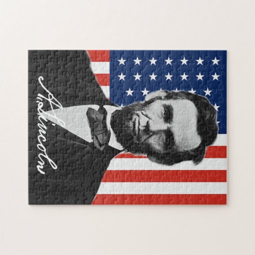 Abraham Lincoln Puzzle | Zazzle