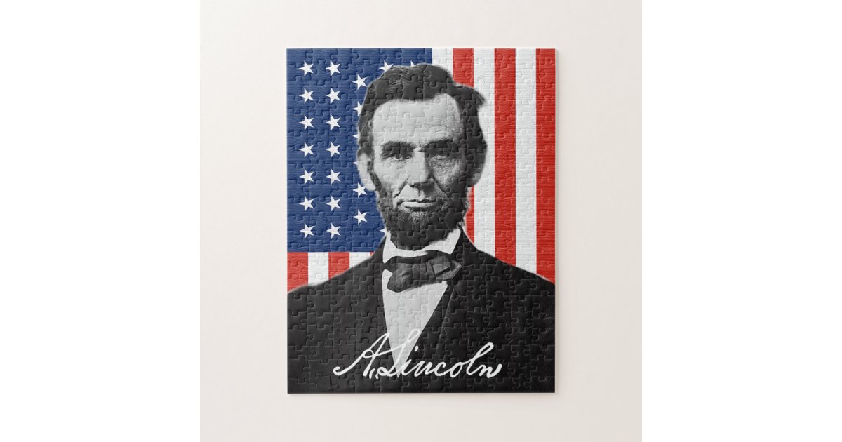 Abraham Lincoln Puzzle | Zazzle